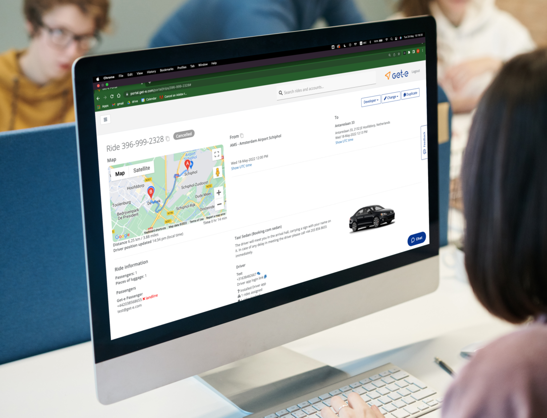 Assistance Booking Platform | Seamless Ride Management | Get-e