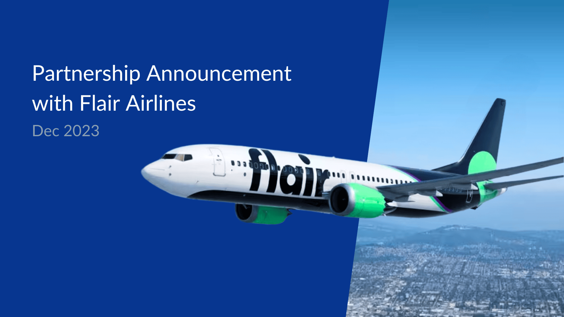 Flair Airlines partners with Get-e; A tailwind for crew layovers!